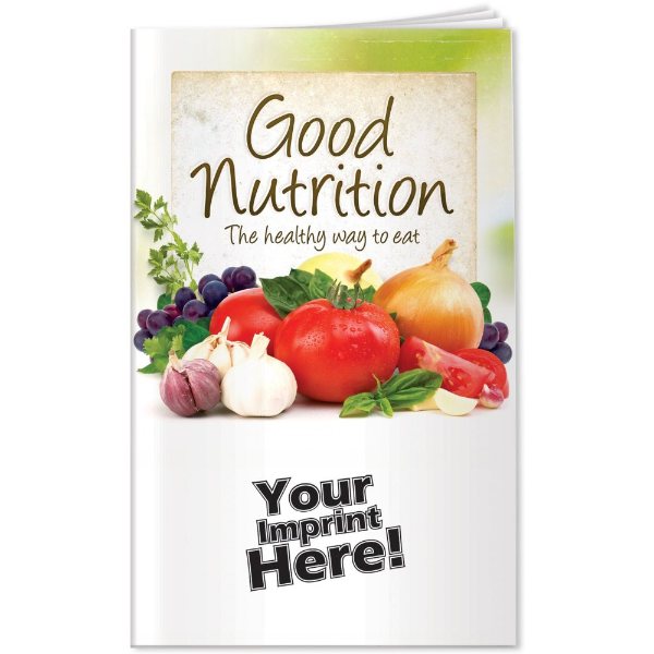 Custom Imprinted Good Nutrition Health Booklet