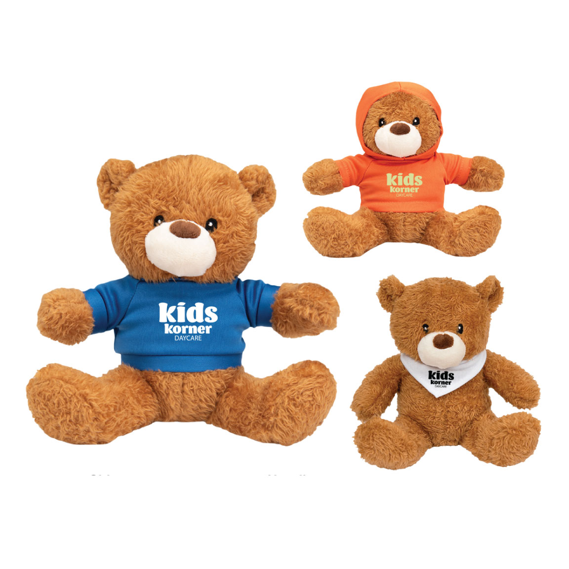Imprinted 6" Soothing Microwave Teddy Bears