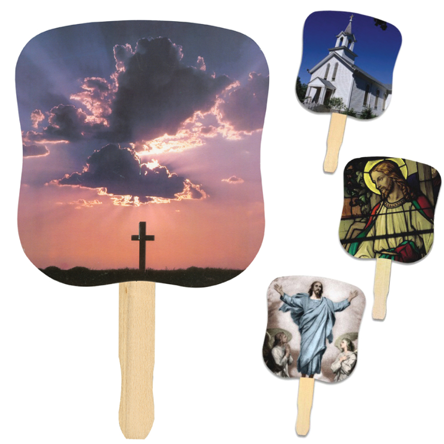 Promotional Religious Hand Fans