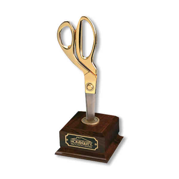 Promotional Commemorative Scissors Award