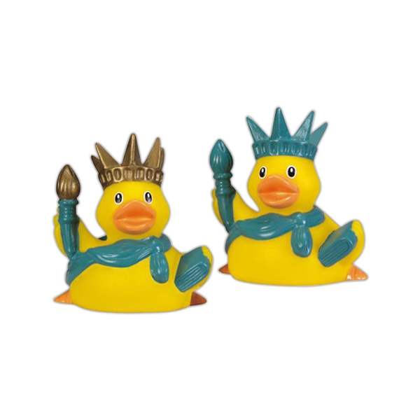 Promotional Lady Statue of Liberty Patriotic Duck