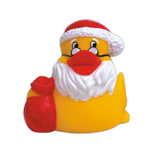 Custom Printed Santa Claus Duck