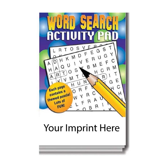Promotional "Word Search" Activity Pad