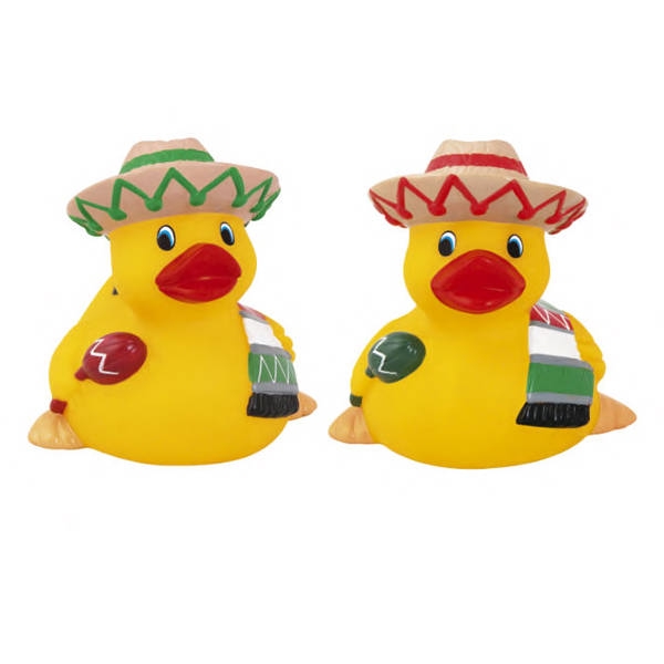 Promotional Mexican Pride Fiesta Rubber Ducks