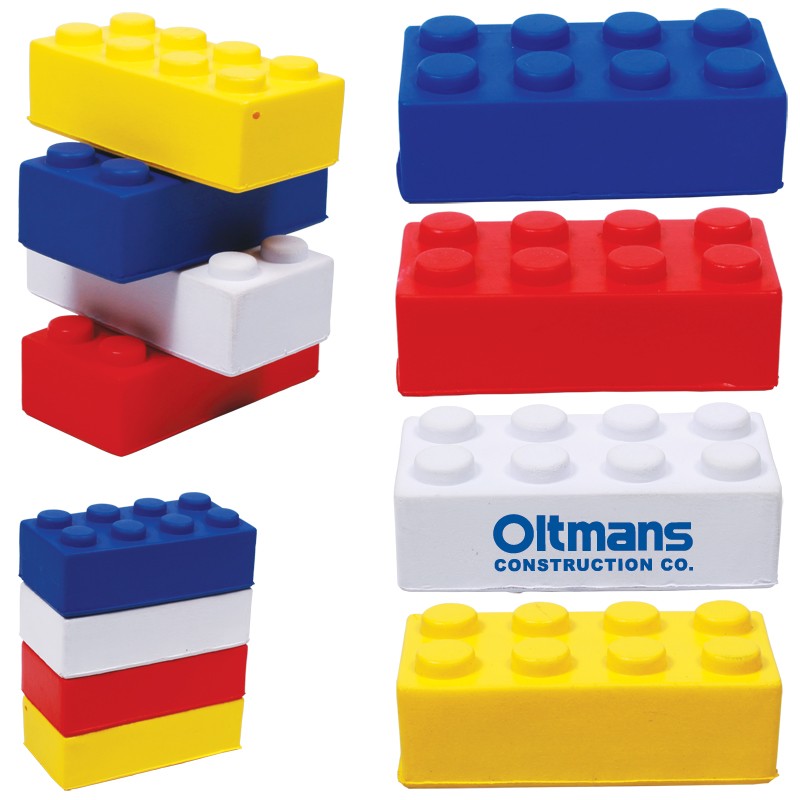 Imprinted Building Blocks Stress Relievers