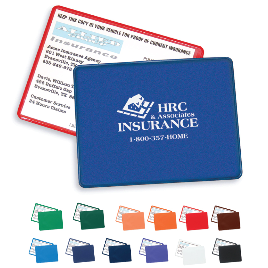 Custom Imprinted Insurance/Registration Holder | Identity Links
