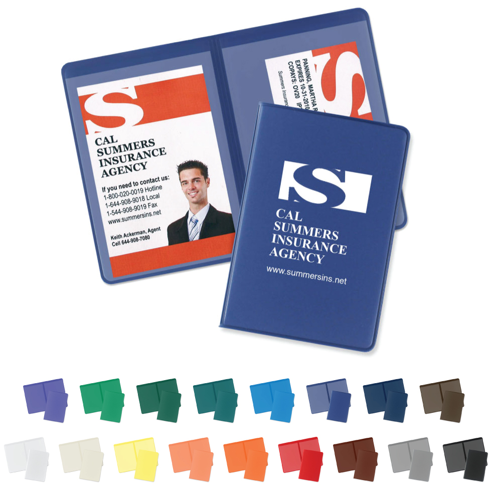 Customized Large Insurance/Registration Holder