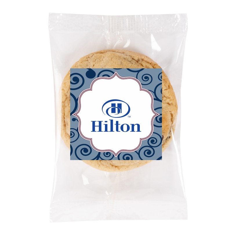 Individually Wrapped Chocolate Chip Cookieswith Logo