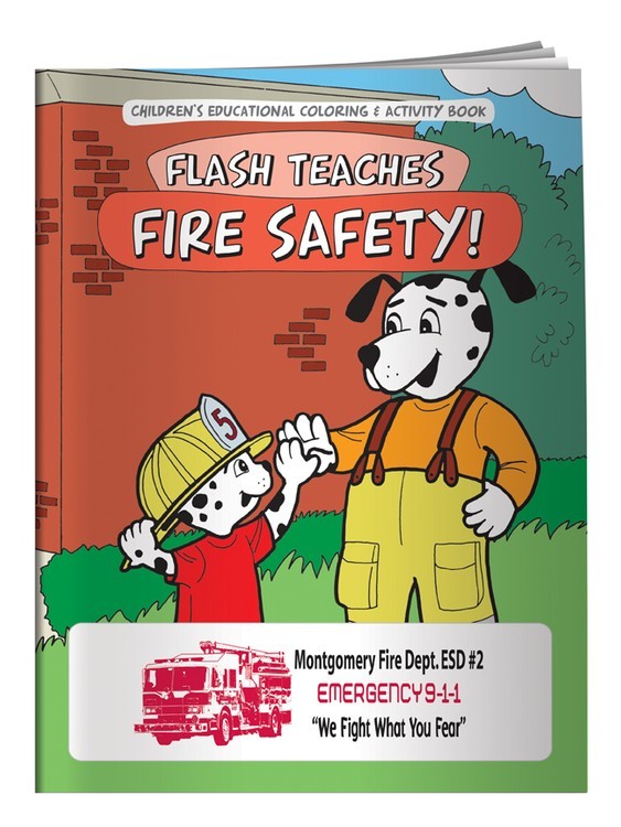 Promotional Fire Safety! Coloring Book