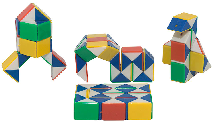 Imprinted Snake Brain Teaser Puzzle