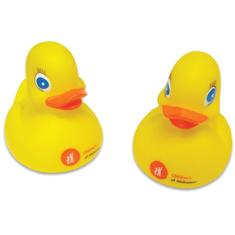 3" Rubber Duckwith Logo