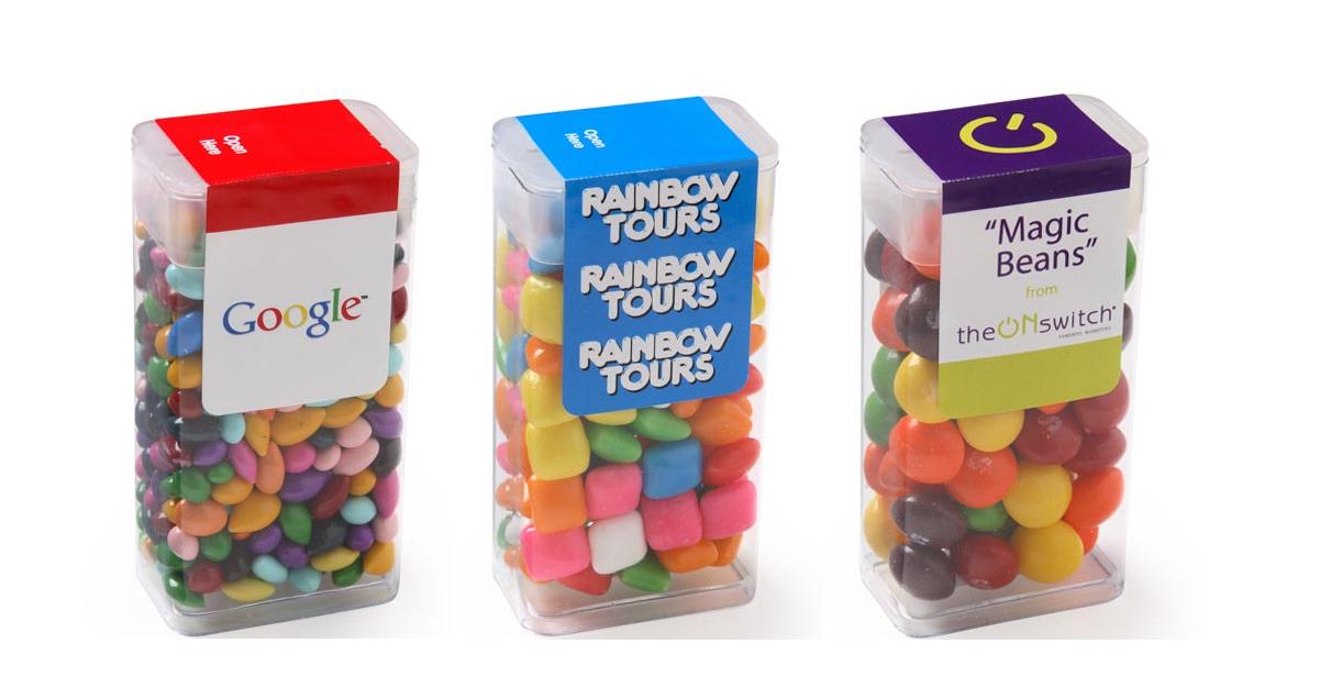 Medium Flip Top Candy Dispenserwith Logo