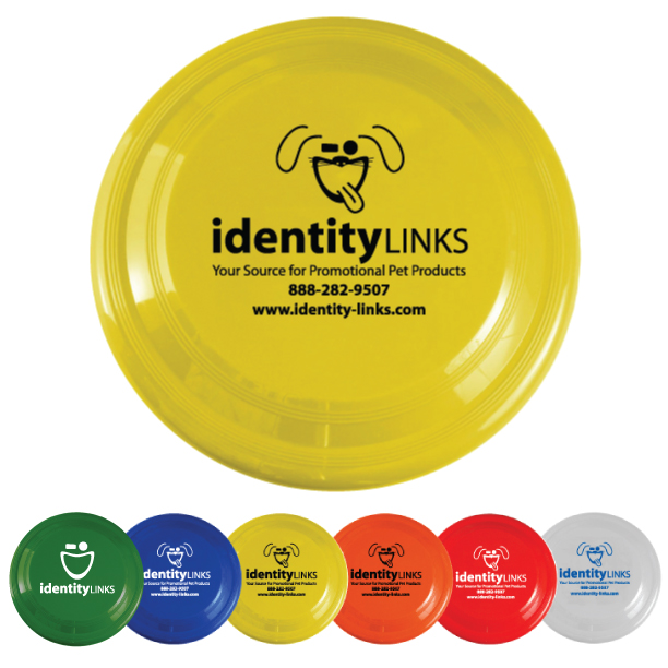 Custom Printed 9" Dog Frisbee Toy