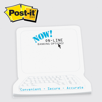Computer Shaped Post It NotesPromotional Gift
