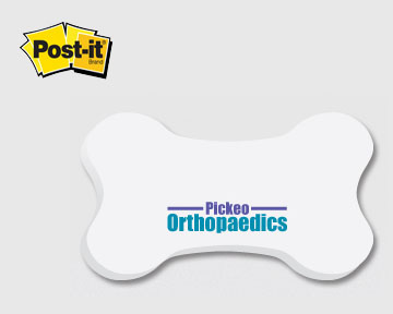 Bone Shaped Post It NotesPromotional Gift