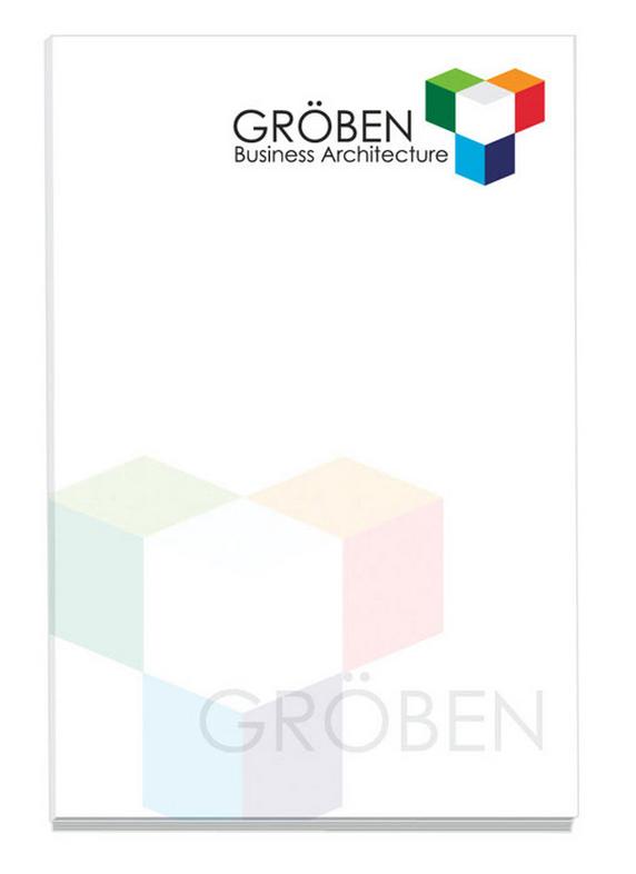 Promotional 2" x 3" 25 Sheet Bic Adhesive Note Pad