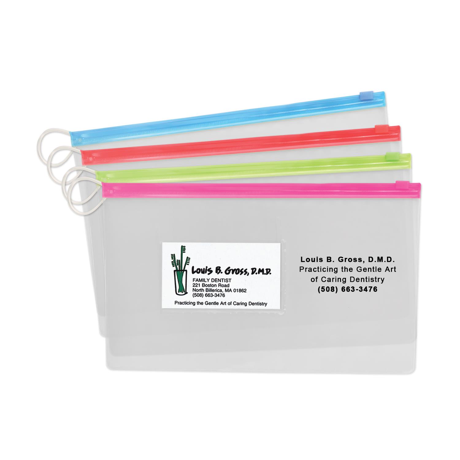 Promotional Jumbo Pouch With Business Card Slot