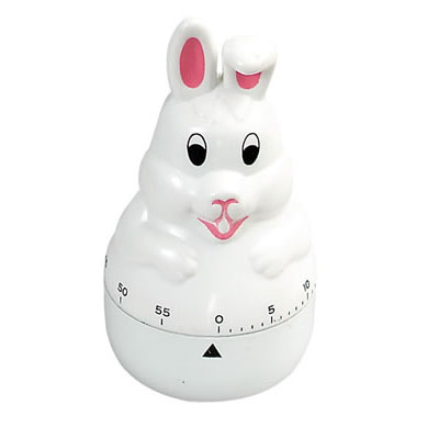 Custom Imprinted Rabbit Shaped Kitchen Timer