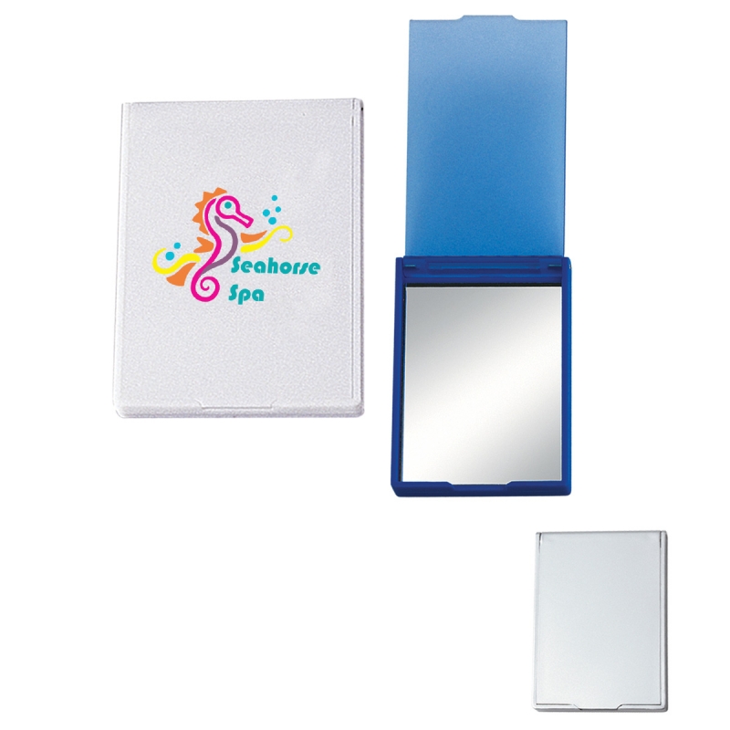 Custom Printed Rectangular Pocket Mirror