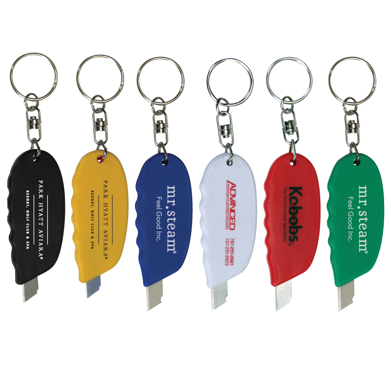 Handy Retractable Keychain Box Cutterwith Logo