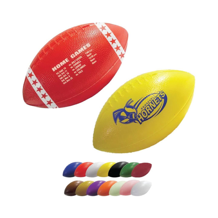 6" Mini Plastic Footballwith Logo