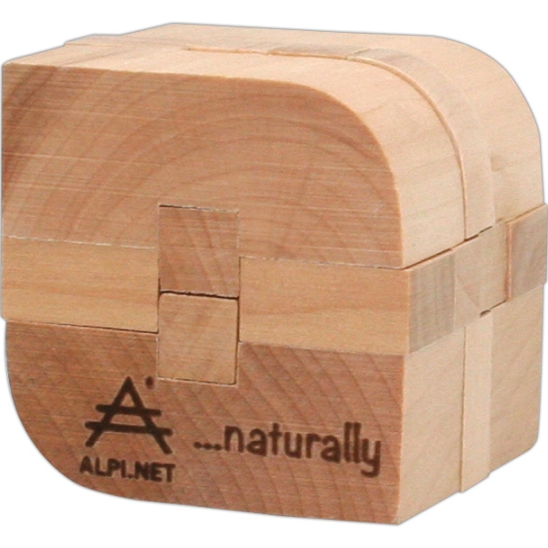 Promotional Wooden Parallelogram Puzzle