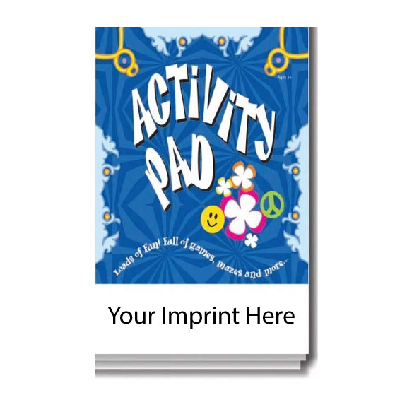 Promotional "Funky" Activity Pad