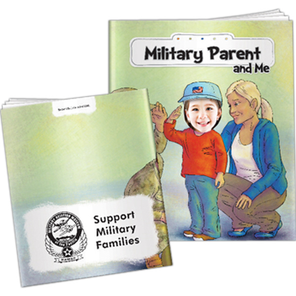 Promotional Military Parents And Me Children's Activity Book