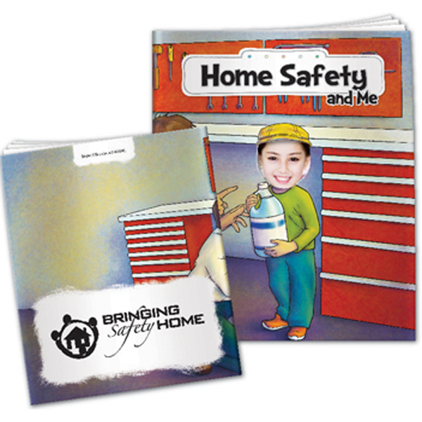 Promotional Home Safety And Me Children's Activity Book