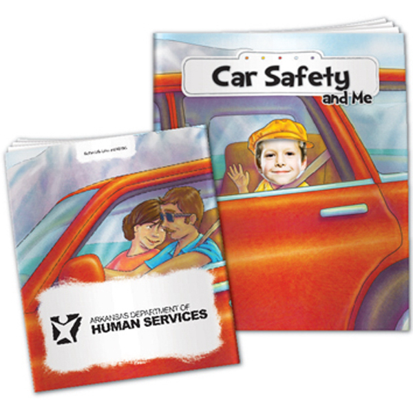 Promotional Car Safety And Me Children's Activity Book