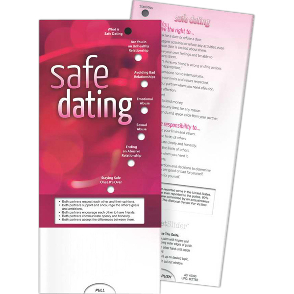 Custom Printed Safe Dating Slide Chart