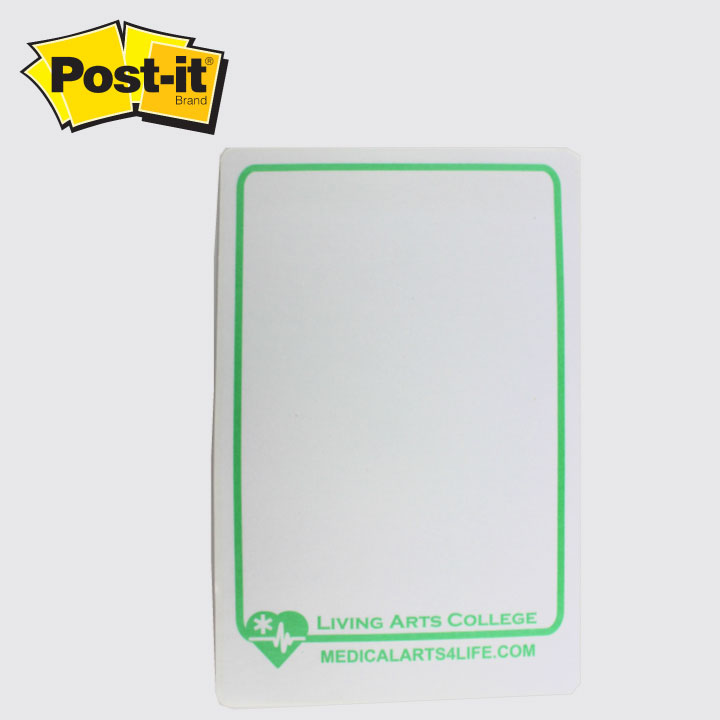 Promotional Rectangle with Rounded Corners Shaped Post it Notes ...