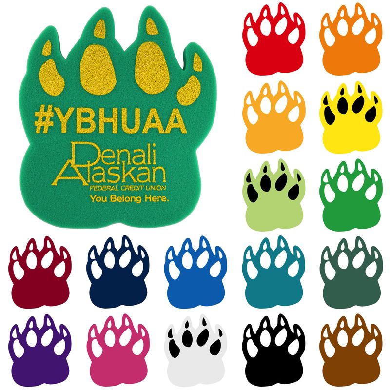 Custom Printed Cat Claw Foam Hand