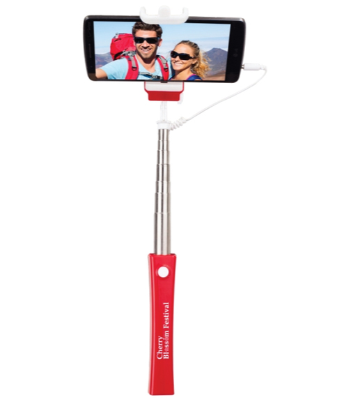 Custom Printed Promotional Selfie Sticks