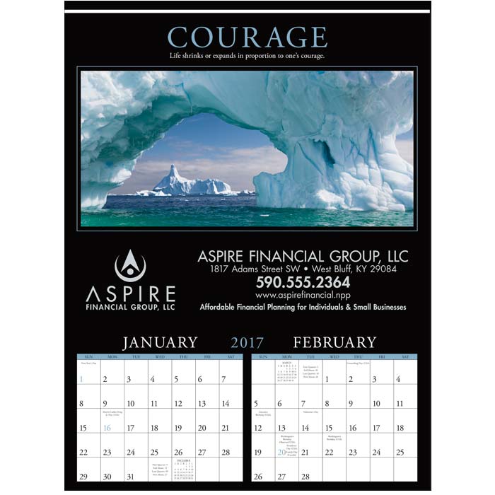 Custom Imprinted Executive Calendars