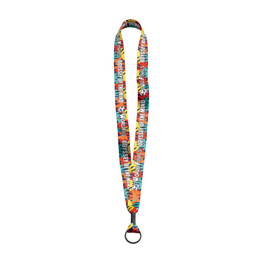 Dye-Sublimated Full Color Custom Lanyards