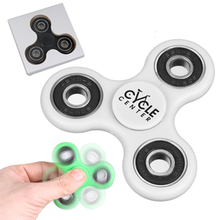 Promotional Fidget Spinners, Cubes and Poppers With Logo