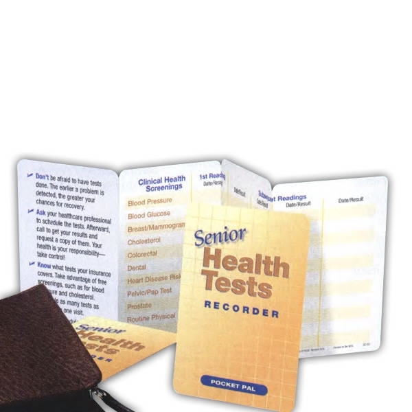 Senior Health Fair Handouts with Promotional Logo