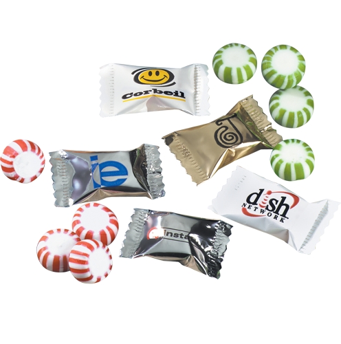 Promotional Mints in Custom Printed Wrappers