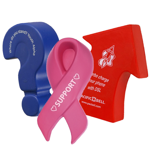 Shapes and Symbols Promotional Stress Relievers and Stress Balls with ...