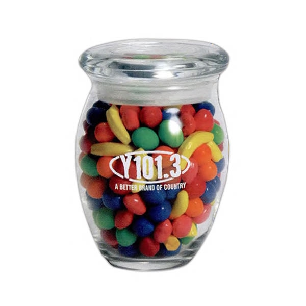 Promotional Glass Candy Jars with Your Company Logo