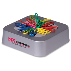 Promotional Logo Paper Clip Dispensers With Your Company Logo