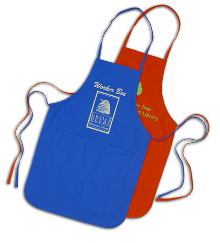 Promotional Aprons Custom Printed with Your Company Logo