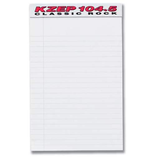 Promotional Logo Custom Legal Pads Custom Printed