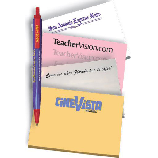 Promotional Sticky Notes with Logo