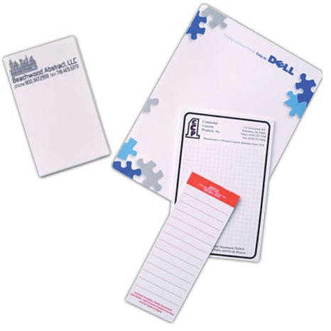 Logo Scratch Pads Custom Printed with your Promotional Message