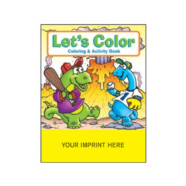 Custom Printed Promotional Coloring Books, Activity Books and Sticker ...