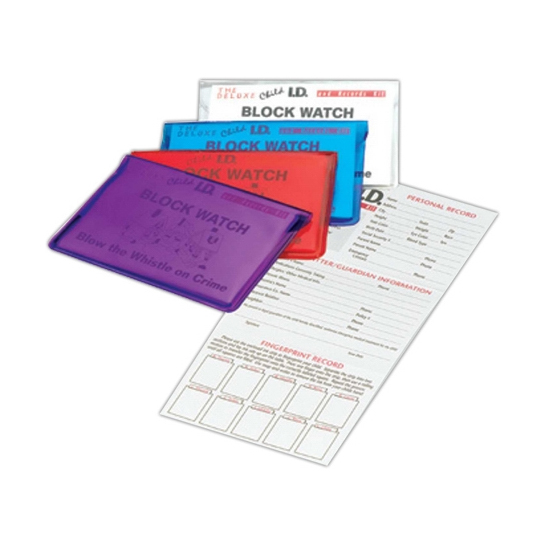 Custom Child Identification Kits Imprint with Logo