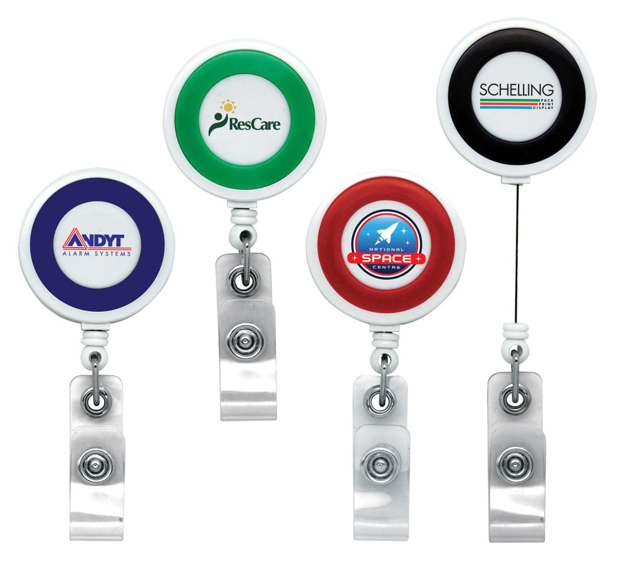 Give Your Customers Imprinted Badge Reels To Use at Work and at School