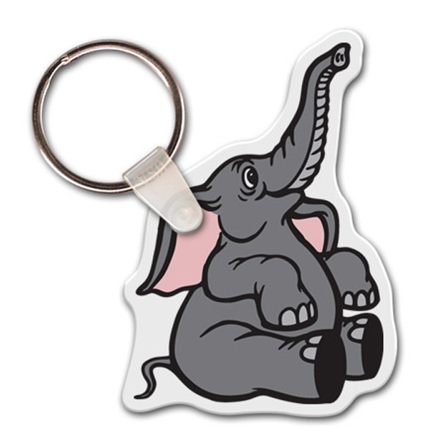 Promotional Soft Vinyl Flexible Shaped Key Tags With Your Custom Imprint